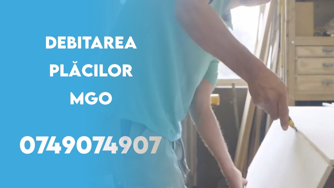 Debitare si montaj placi din MgO - YouTube