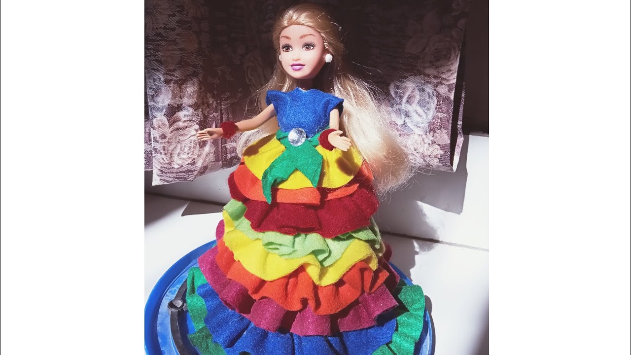 Doll making diy | home decor | doll dressup - YouTube