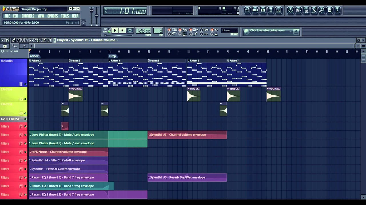 FL Studio - Simple Drop with Chords, ByAvhex - YouTube