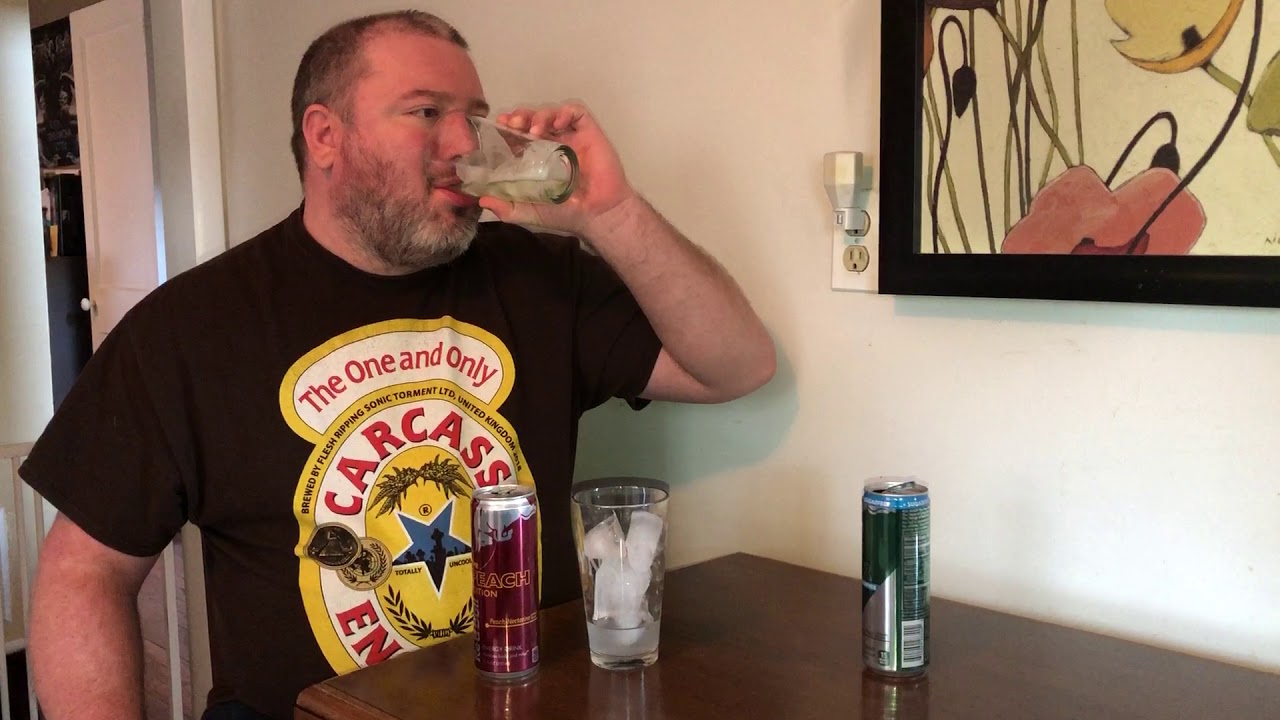 Red Bull Peach vs. Red Bull SF Pear Review - YouTube