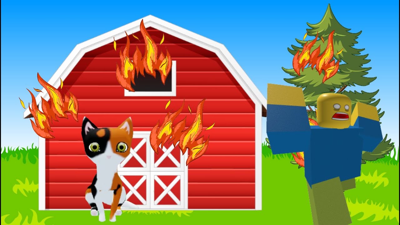 Esse Gato Destruiu Toda a Fazenda | Bad Cat (Roblox) - YouTube