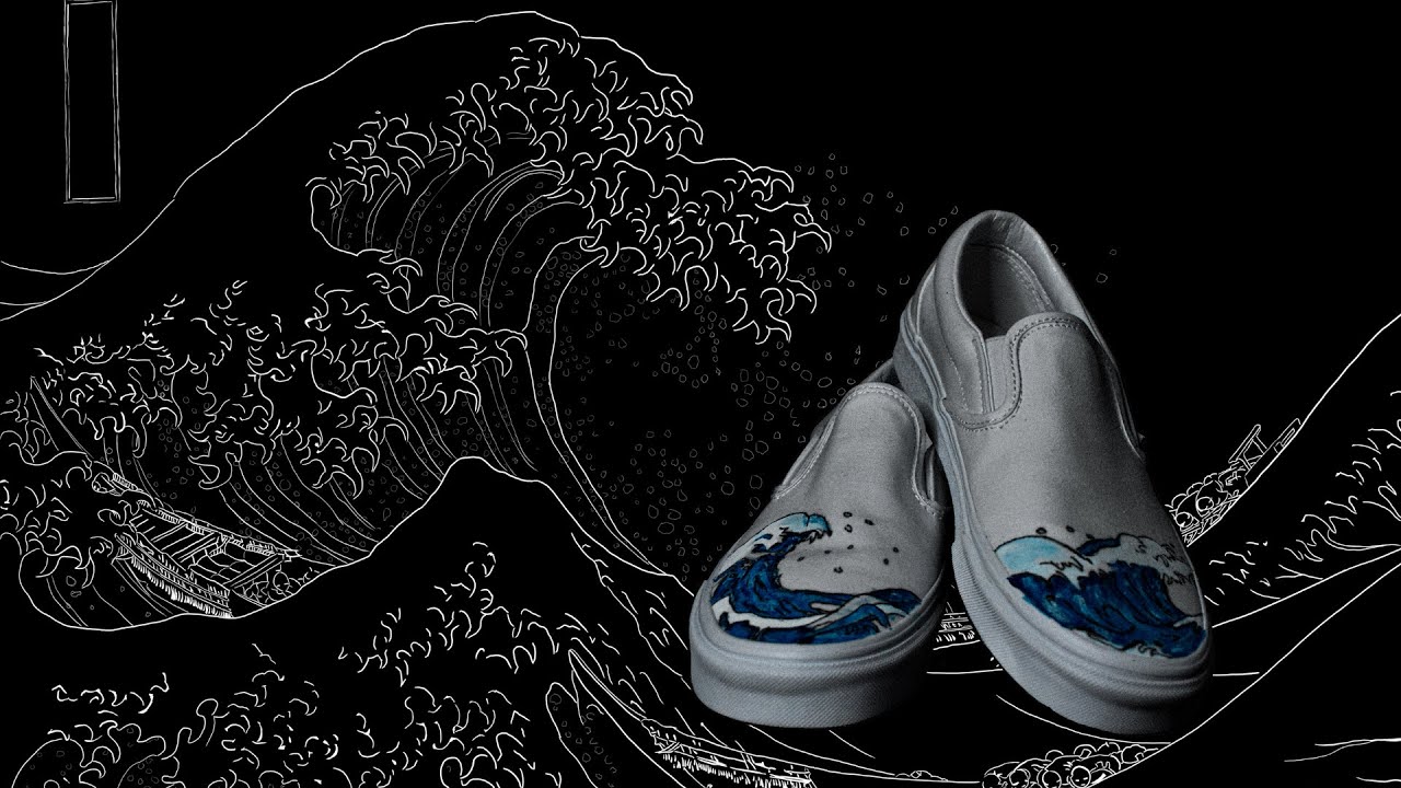 【Customized Shoes】// VANS🌊WAVE - YouTube