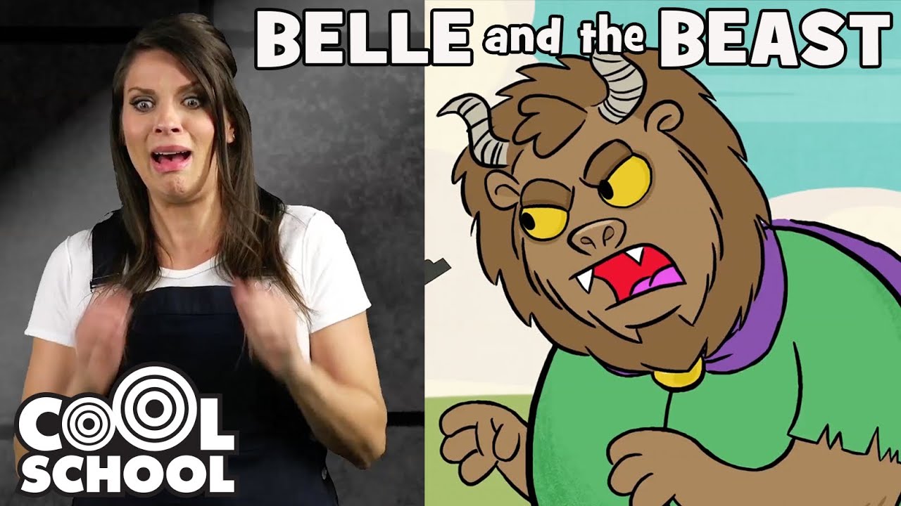 THE BEAST is CURSED! ⚡ Beauty and the Beast 📚 Ms. Booksy's Bedtime ...