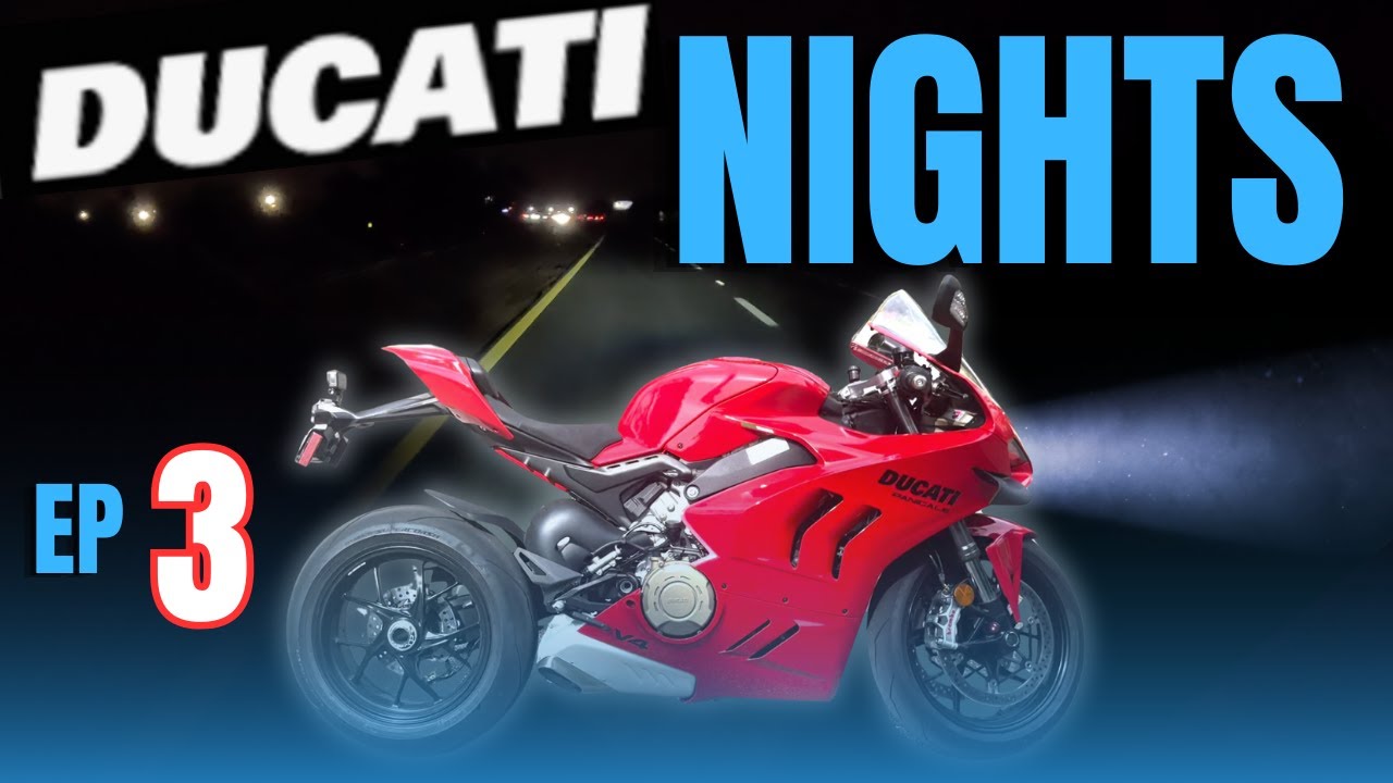 Ducati Panigale V4 Night Ride - The Ultimate ASMR - YouTube
