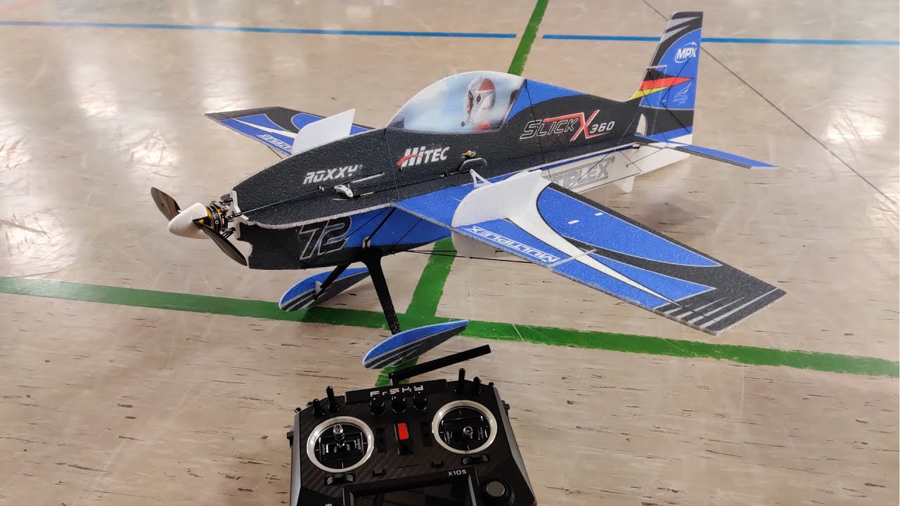 Multiplex Slick X360 4D - Frsky Horus X10s - Lukas Borg - YouTube