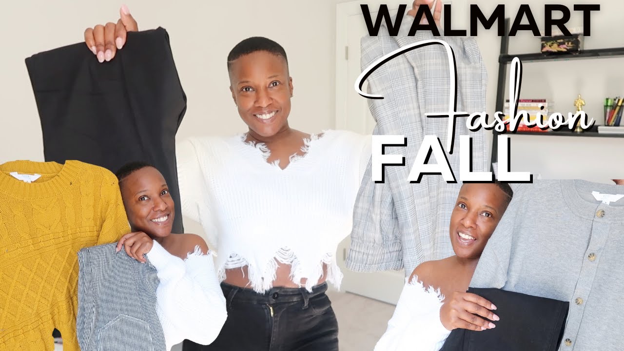 WALMART FALL FASHION | Work Wear Edition | Women Over 40 - YouTube