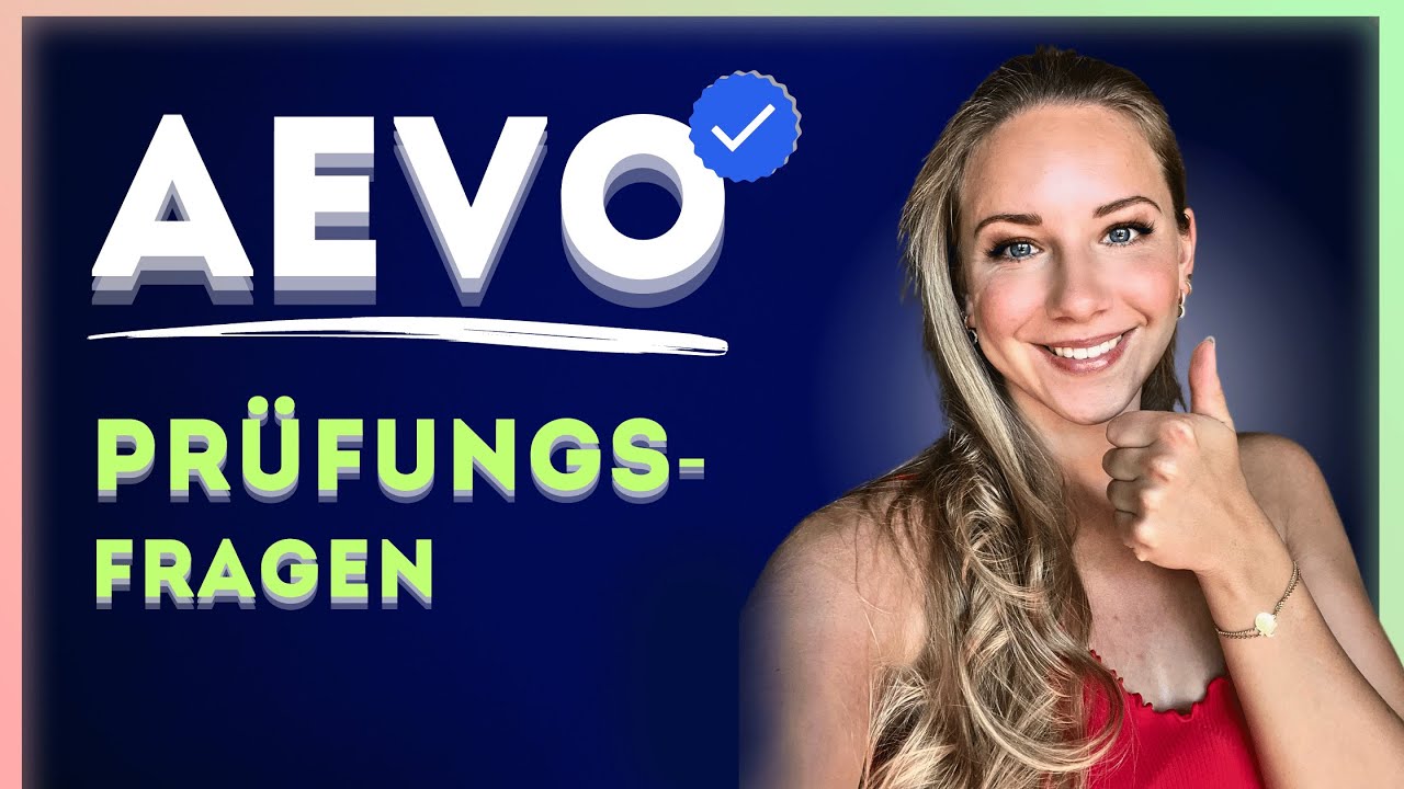 📕📕 AEVO Prüfungsfragen IHK - AEVO Schriftliche Prüfung Fragen & AEVO Prüfung Fragen - YouTube