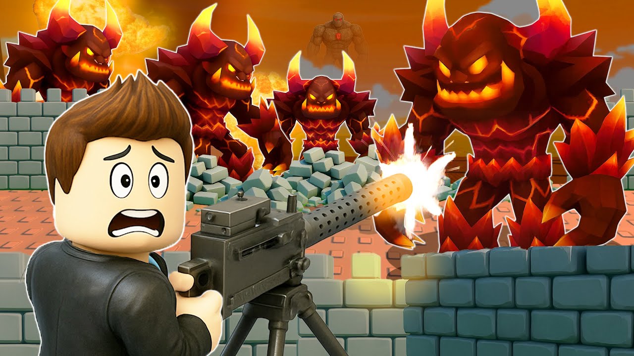 XÂY DỰNG BẢO VỆ CĂN CỨ KHỎI BỌN QUÁI VẬT DUNG NHAM TRONG ROBLOX - Build ...