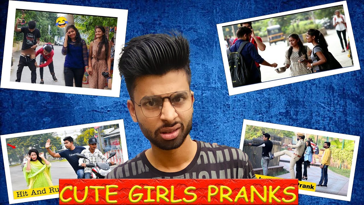 Why pranks always going on Cute Girls || cute girls always being prank ...