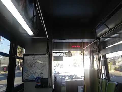 Riding Big Blue Bus Route 16 from 20th St & Pico Blvd to Wilshire Blvd ...