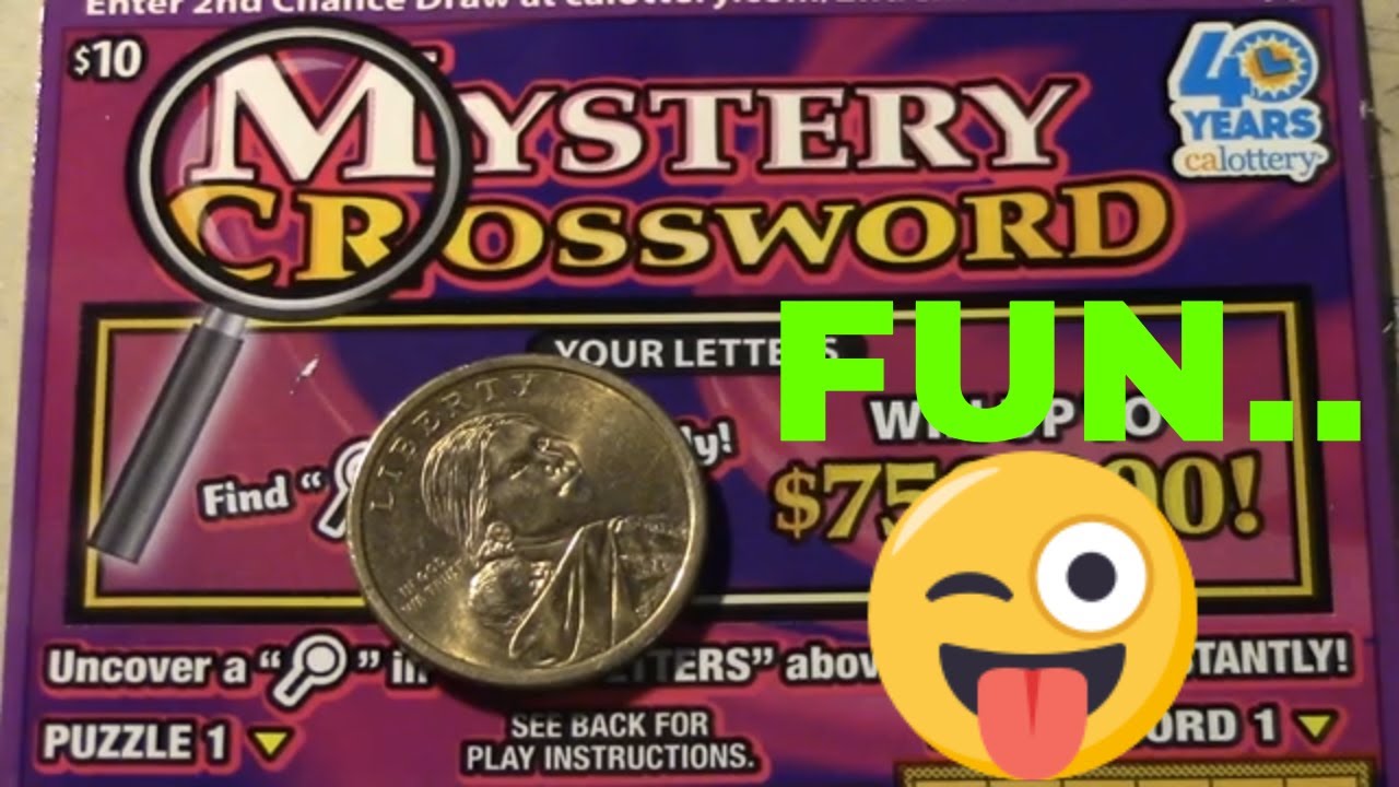 Exciting Mystery Crossword Lottery Game Playthrough - YouTube
