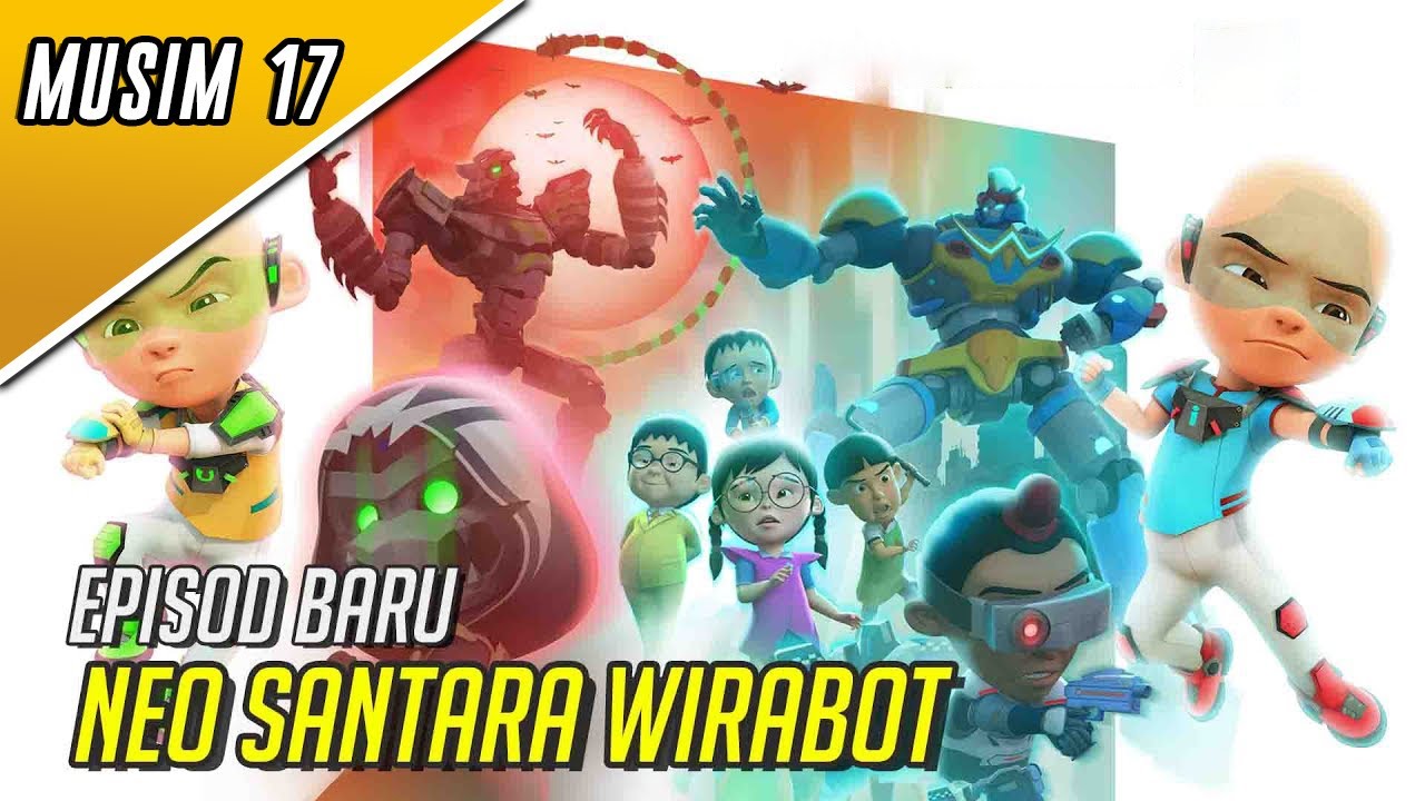 Upin & Ipin Musim 17 Full Movie - Rajoo Marah Besar Neo Santara Wirabot ...