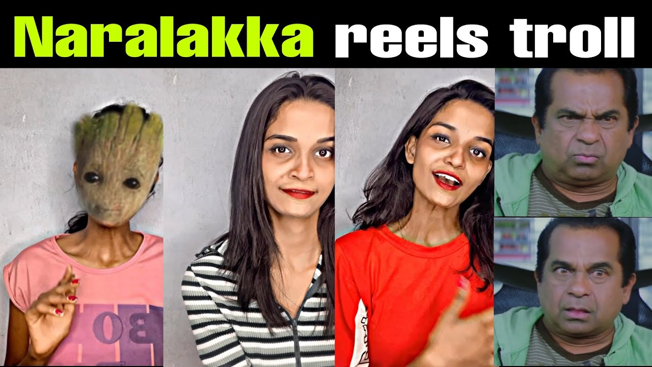 Naralakka Instagram reels troll | narala akka troll telugu | the ...