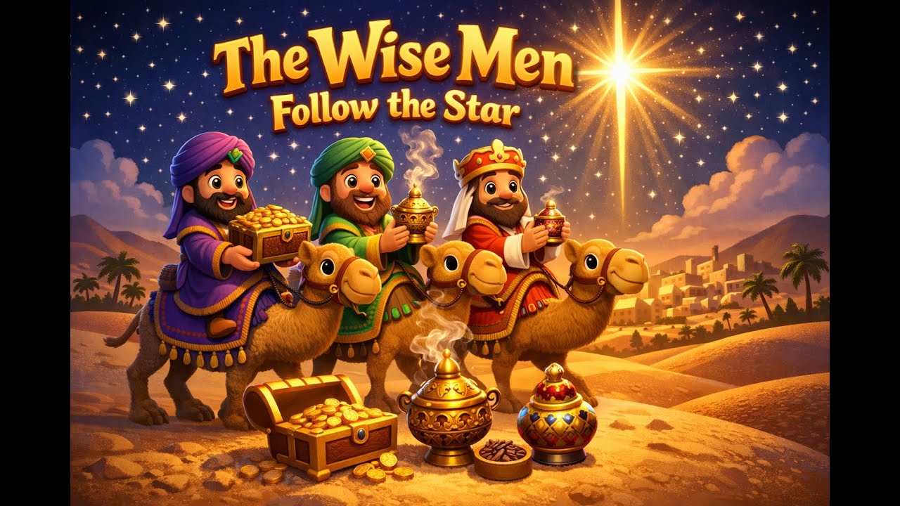 The Wise Men Follow the Star | Bible Christmas Story for Kids - YouTube