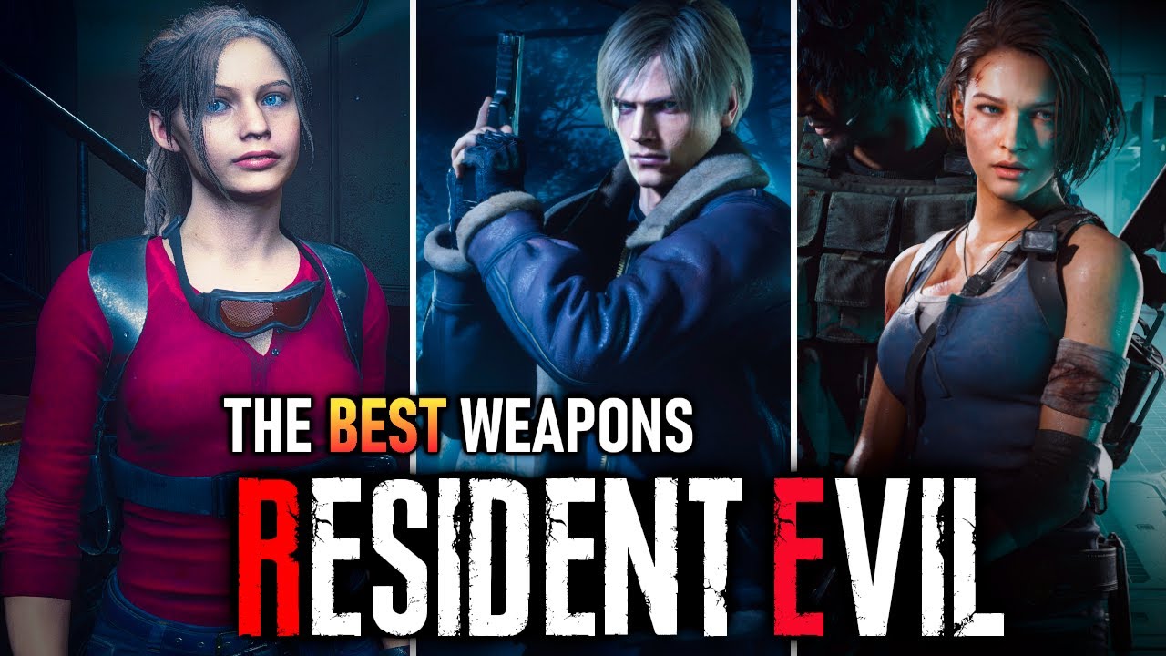 Ranking The BEST WEAPONS in Resident Evil Remakes - YouTube
