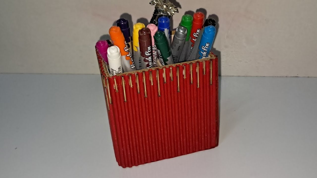 Colgate Empty Box For Desk Organiser 👌🥳|desk Organiser With Colgate ...