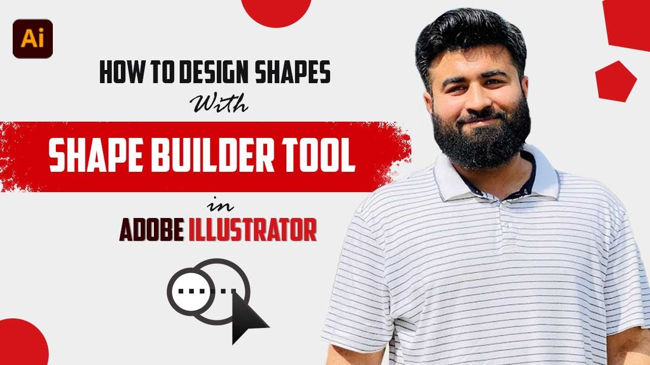 Shape & Shape Builder tool | Adobe Illustrator - YouTube