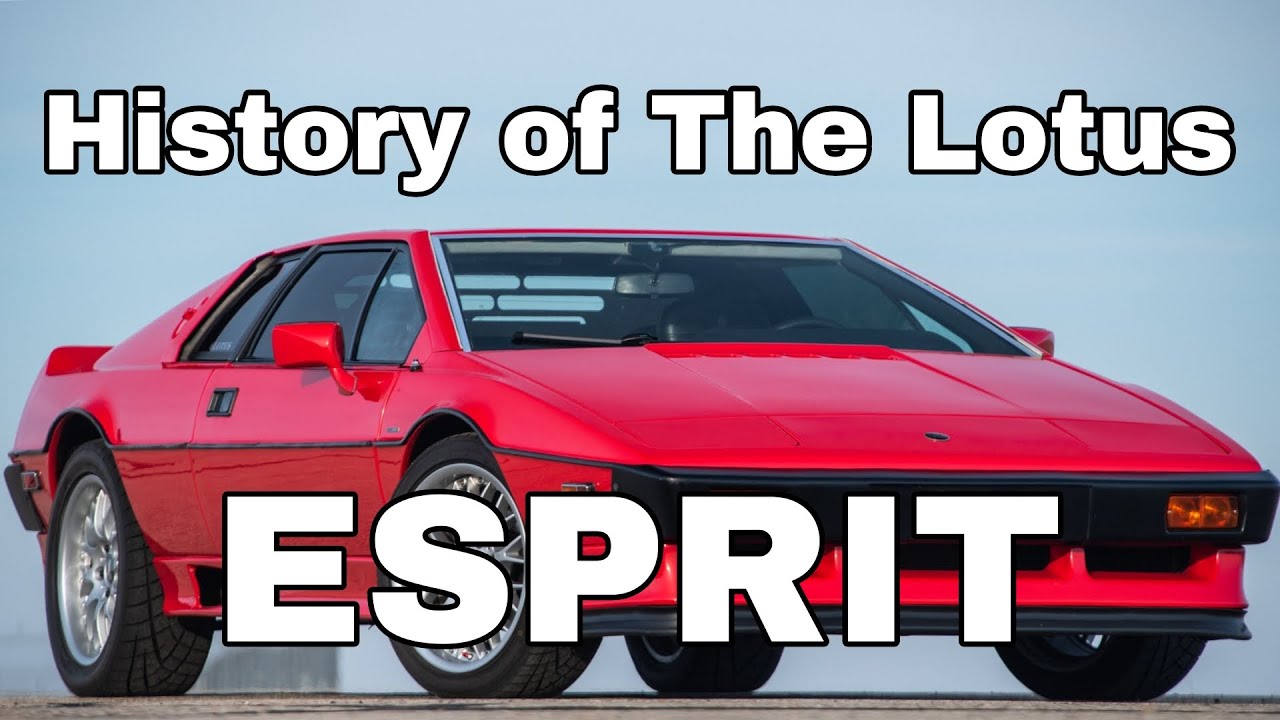 History of The Lotus Esprit - YouTube