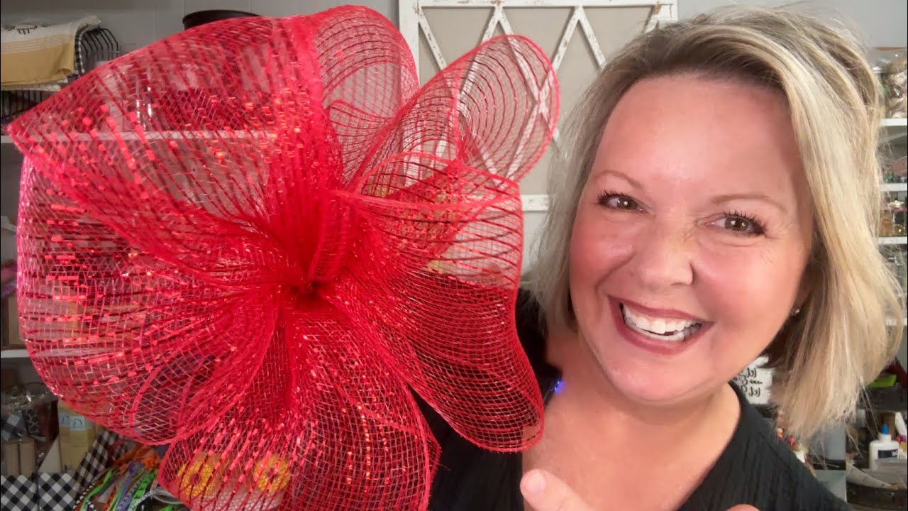 DIY Messy Bow Tutorial (Easy Bow Making) - Southern Crush at Home