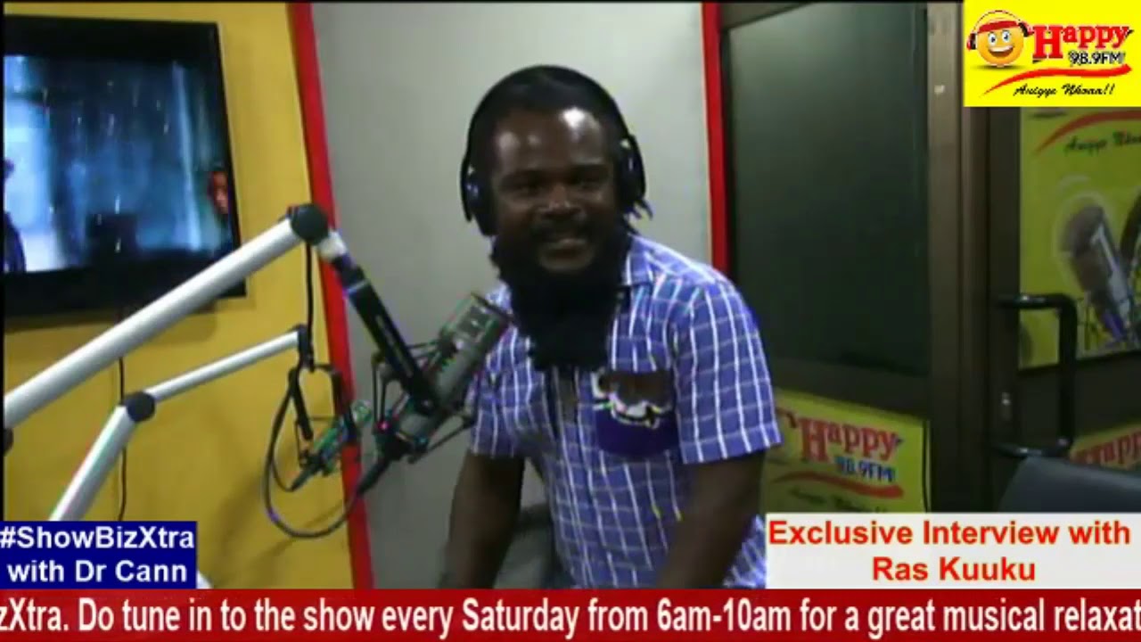 Exclusive interview with Ras Kuuku on ShowbizXtra - YouTube