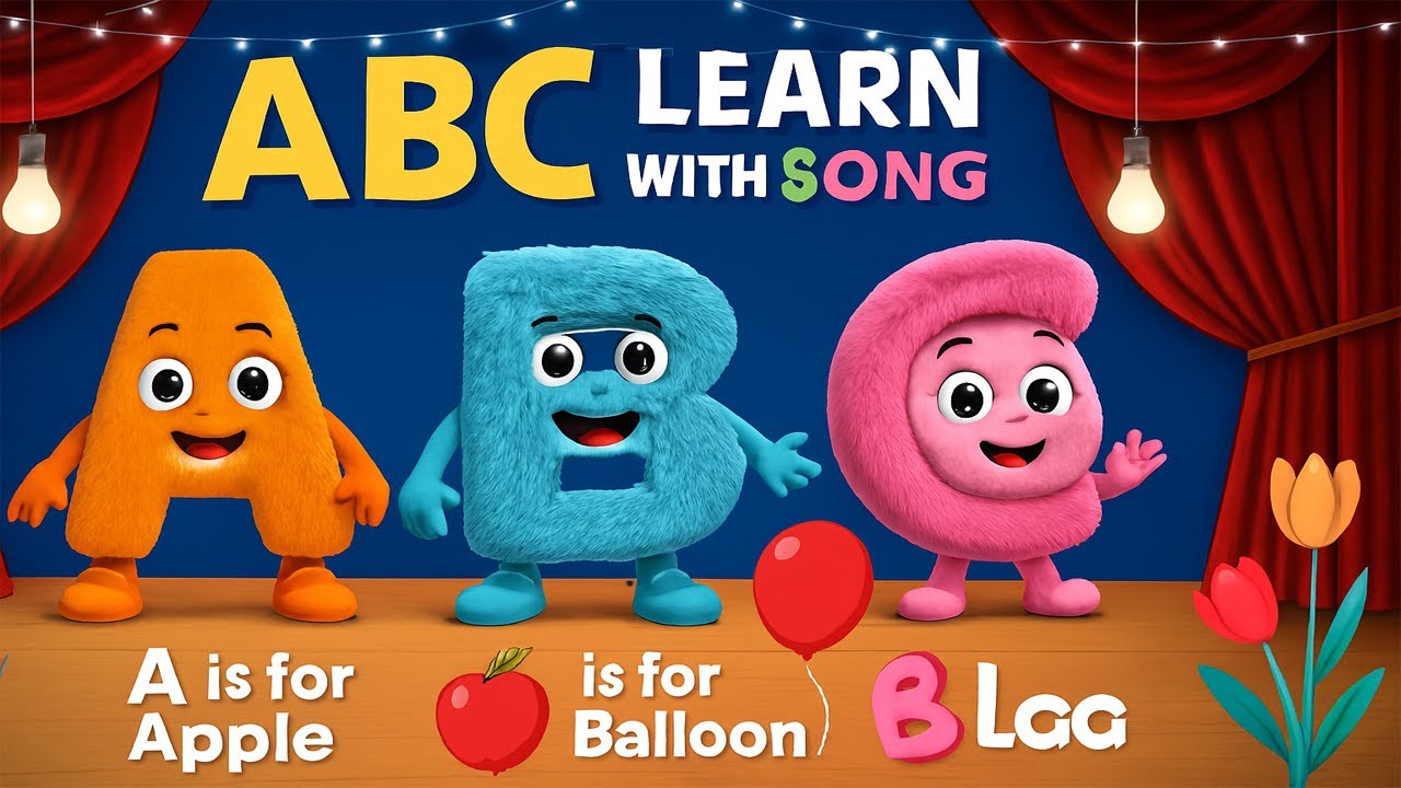 🌈 ABC Phonics Song for Kids with Cute Characters! 🦄 - YouTube