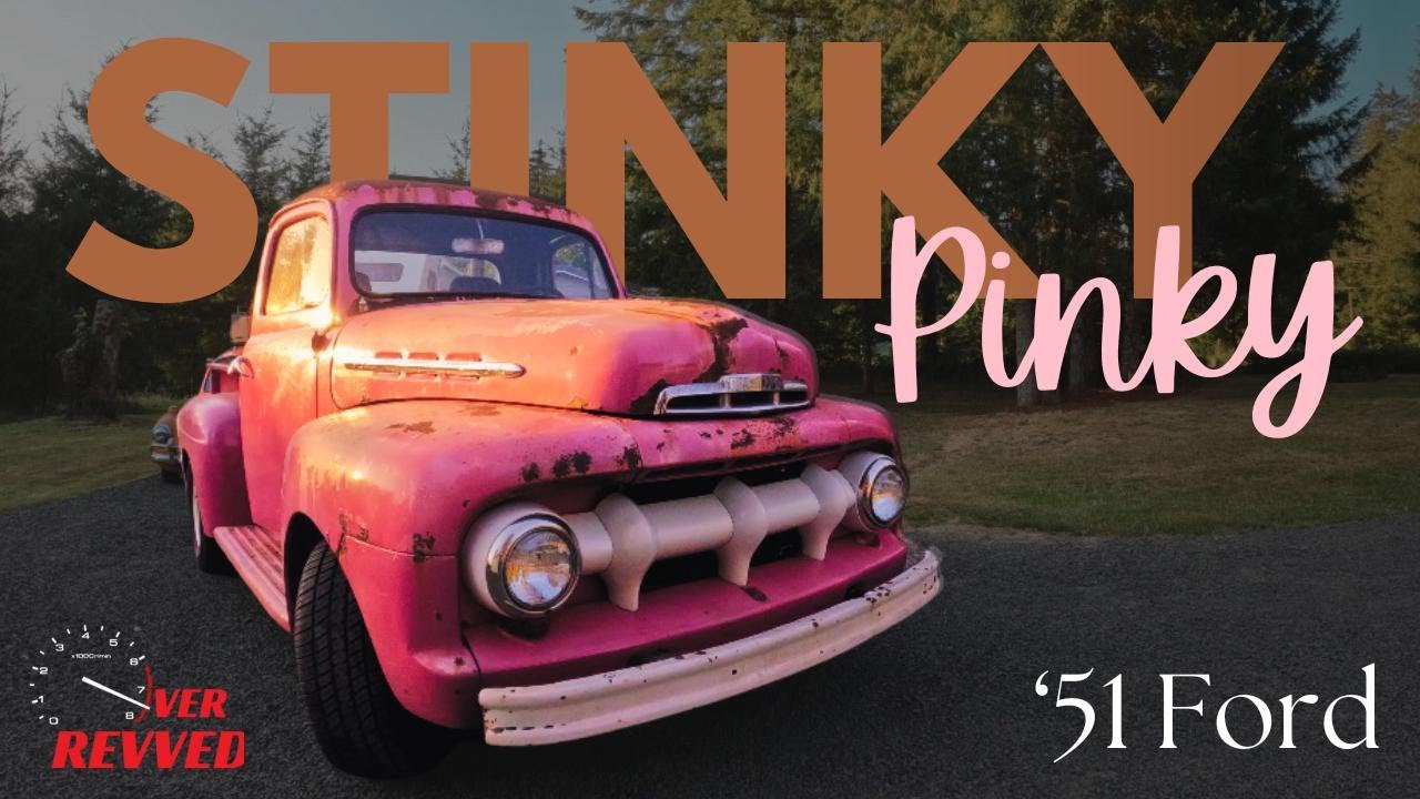 Mom's 1951 Ford Pickup nicknamed...Stinky Pinky - YouTube