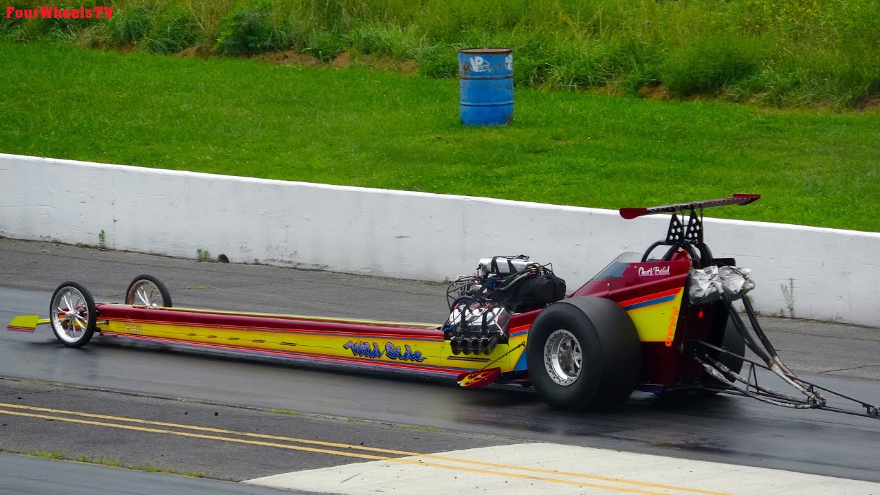 Nostalgia Top Fuel Dragster at US 41 dragstrip - YouTube