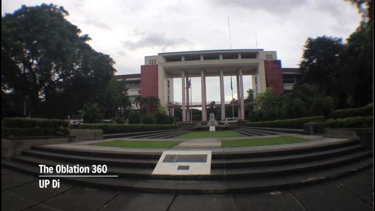 University of the Philippines UP Diliman Main Building & The Oblation ...