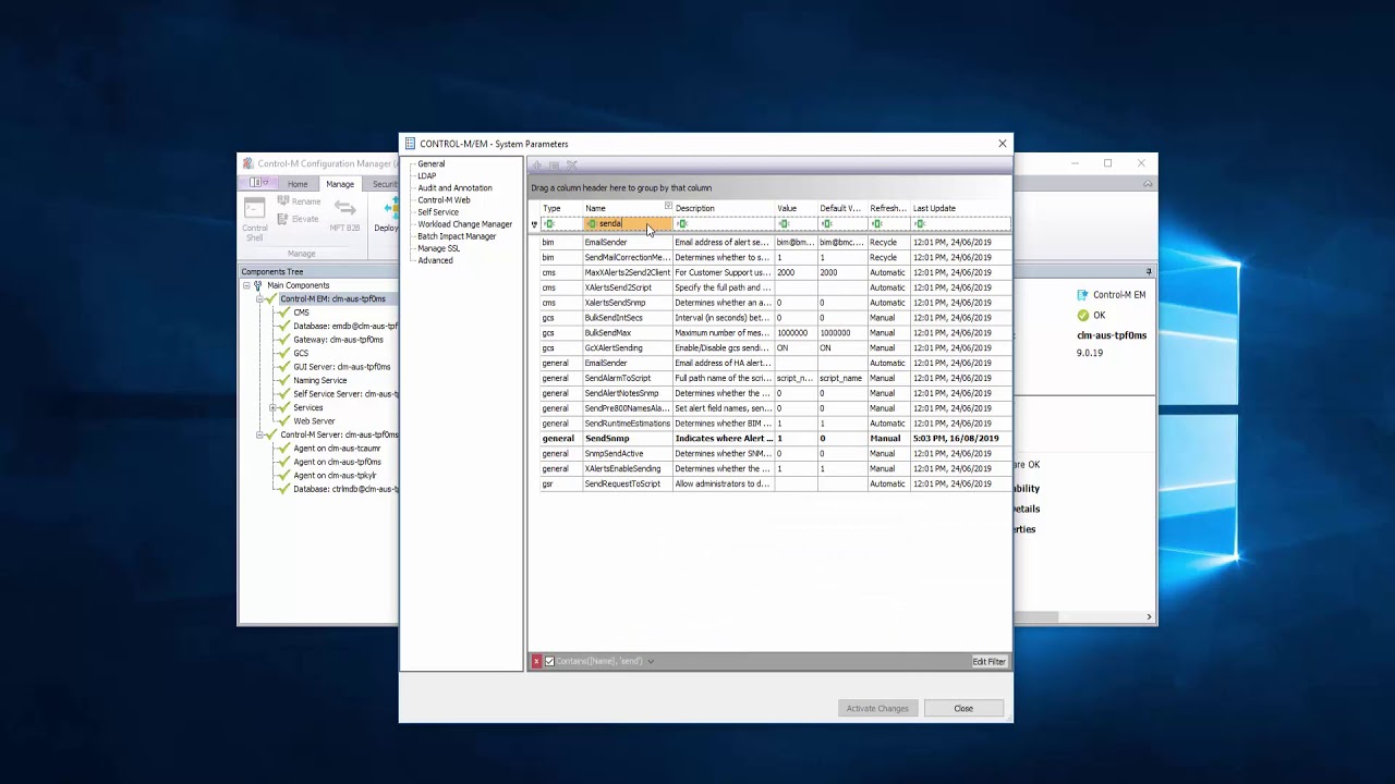 How to send alerts from Control-M/Enterprise Manager to a script? - YouTube
