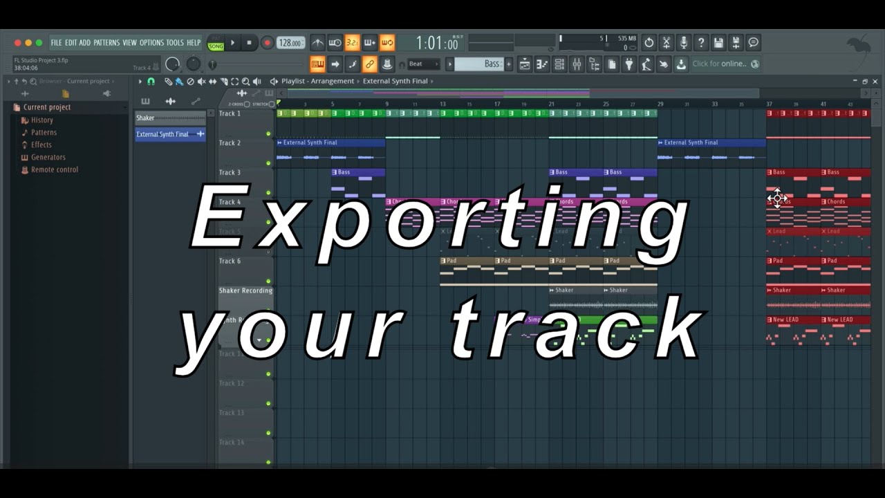 FL Studio : Exporting your track - YouTube
