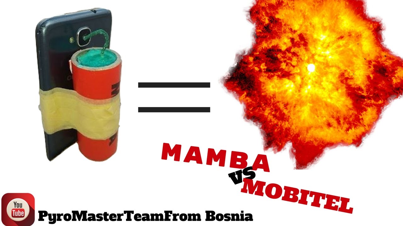 MAMBA FIRECRACKER vs MOBILE PHONE📱😱💣💥 - YouTube