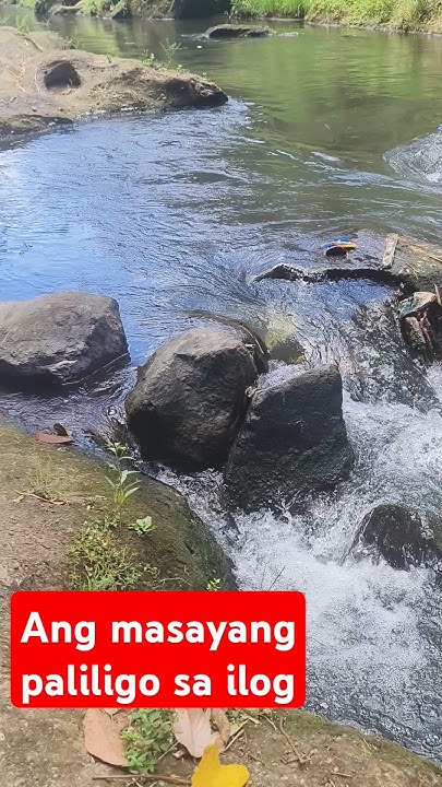 ang masayang paliligo sa ilog - YouTube