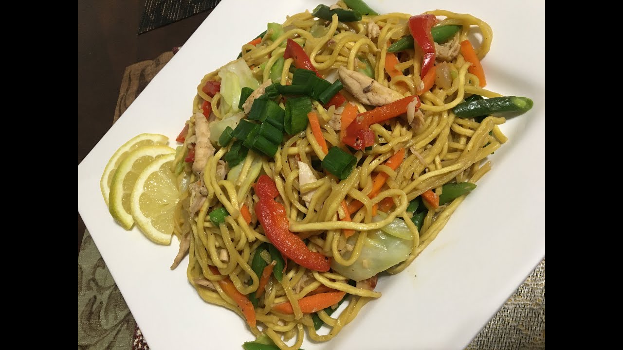 Pancit Canton Simple Recipe - YouTube