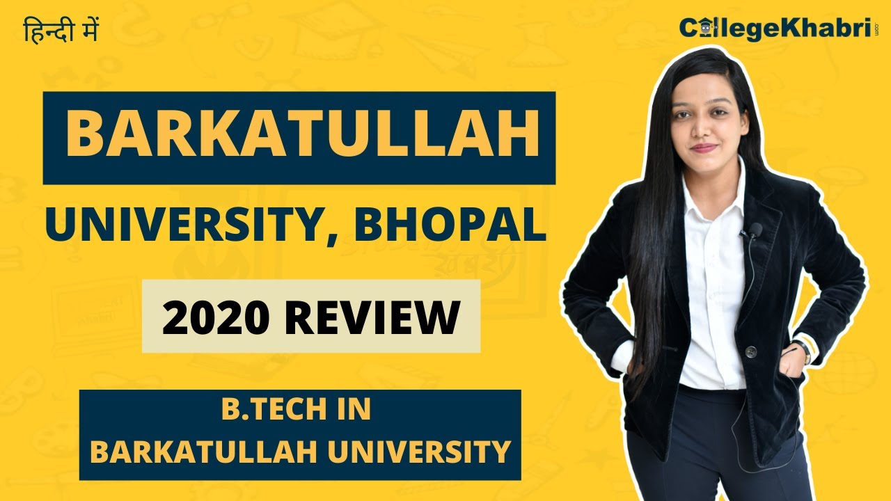 Barkatullah University Bhopal | B.Tech in BU | Admission | Courses ...