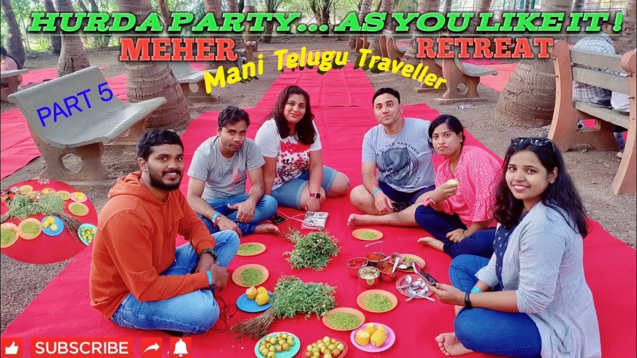 Hurda Party at Meher Retreat || Best Resort Near Pune || Mani Telugu ...