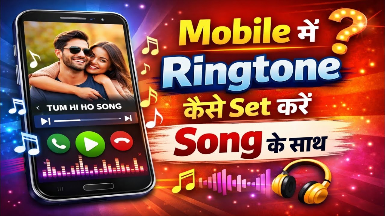 Mobile me Ringtone kasie set kare song || how to set ringtone in mobile ...