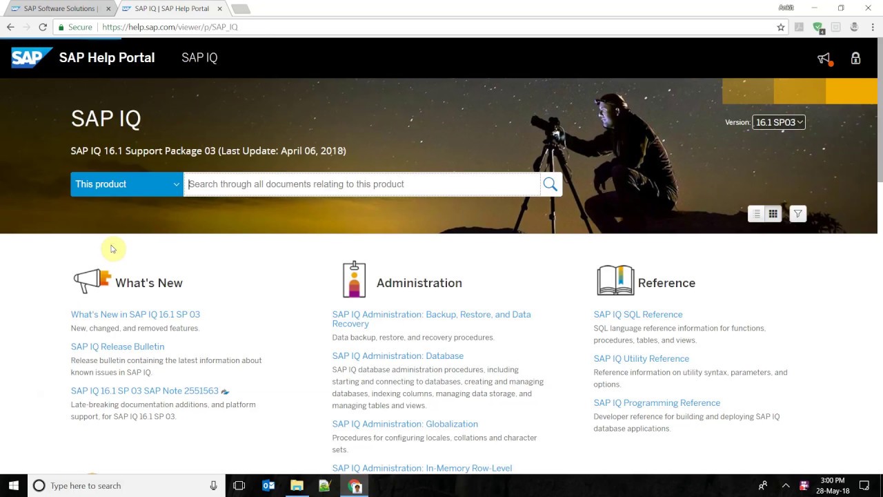 Step 1 - SAP IQ / SYBASE IQ Documentation - YouTube