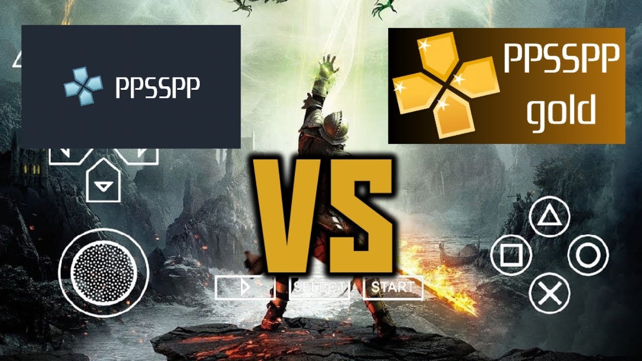 Ppsspp vs ppsspp gold gameplay//ايهما أفضل - YouTube