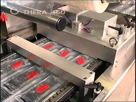 Colimatic Thera 450 thermoformer packaging machine Medical Bags - YouTube