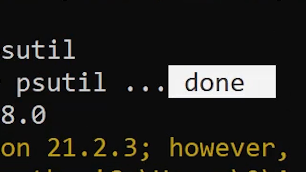 Python Psutil Error Build Tools C 14 Youtube