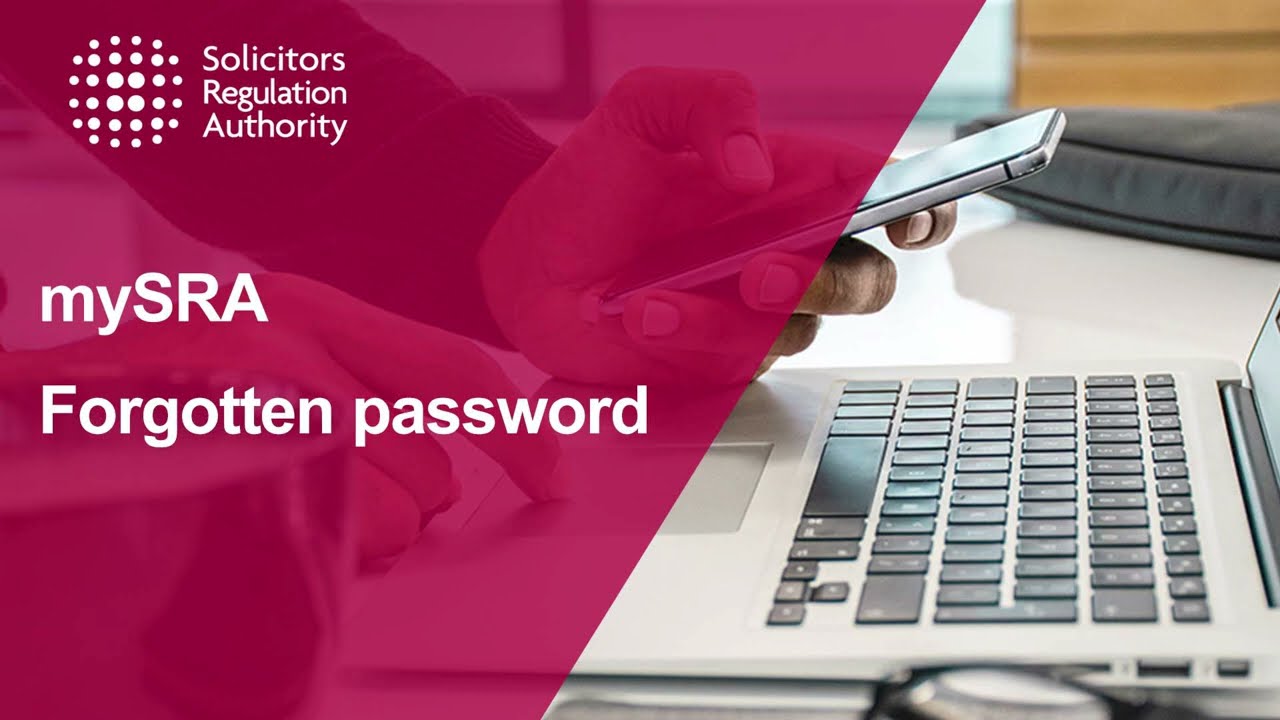 How to reset your mySRA password - YouTube