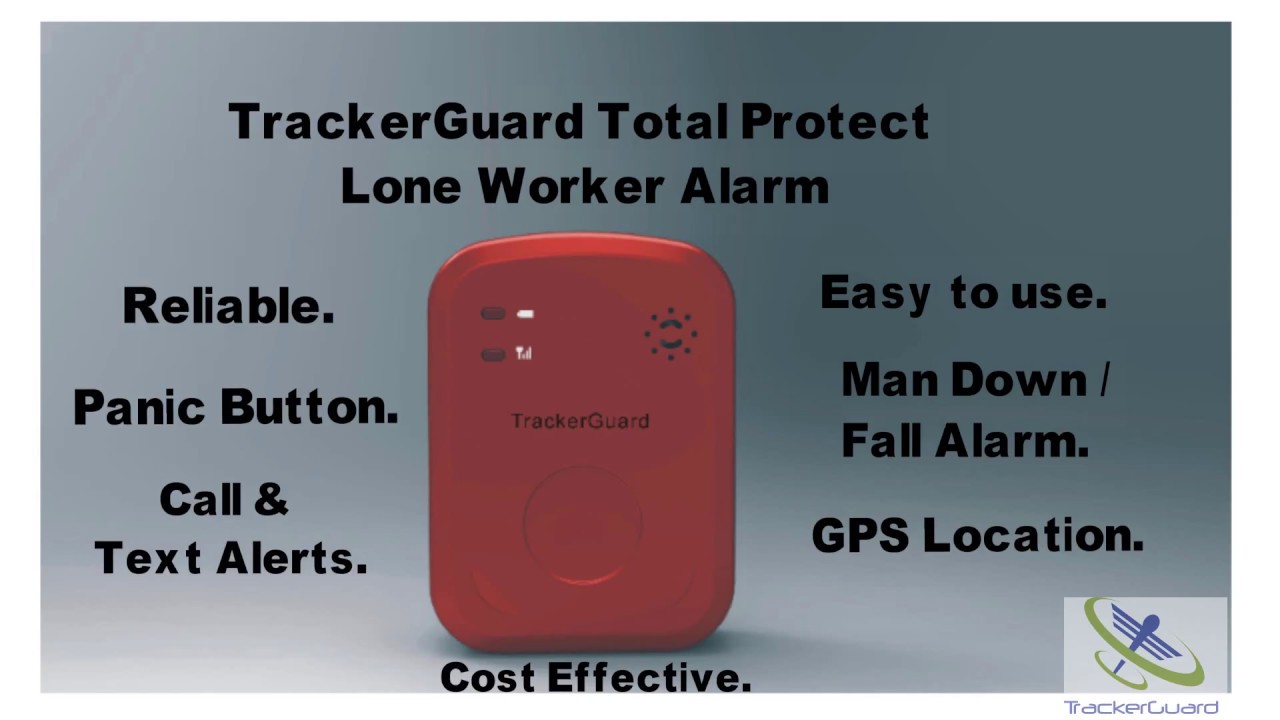 TrackerGuard Total protect - Lone Worker Alarm - YouTube