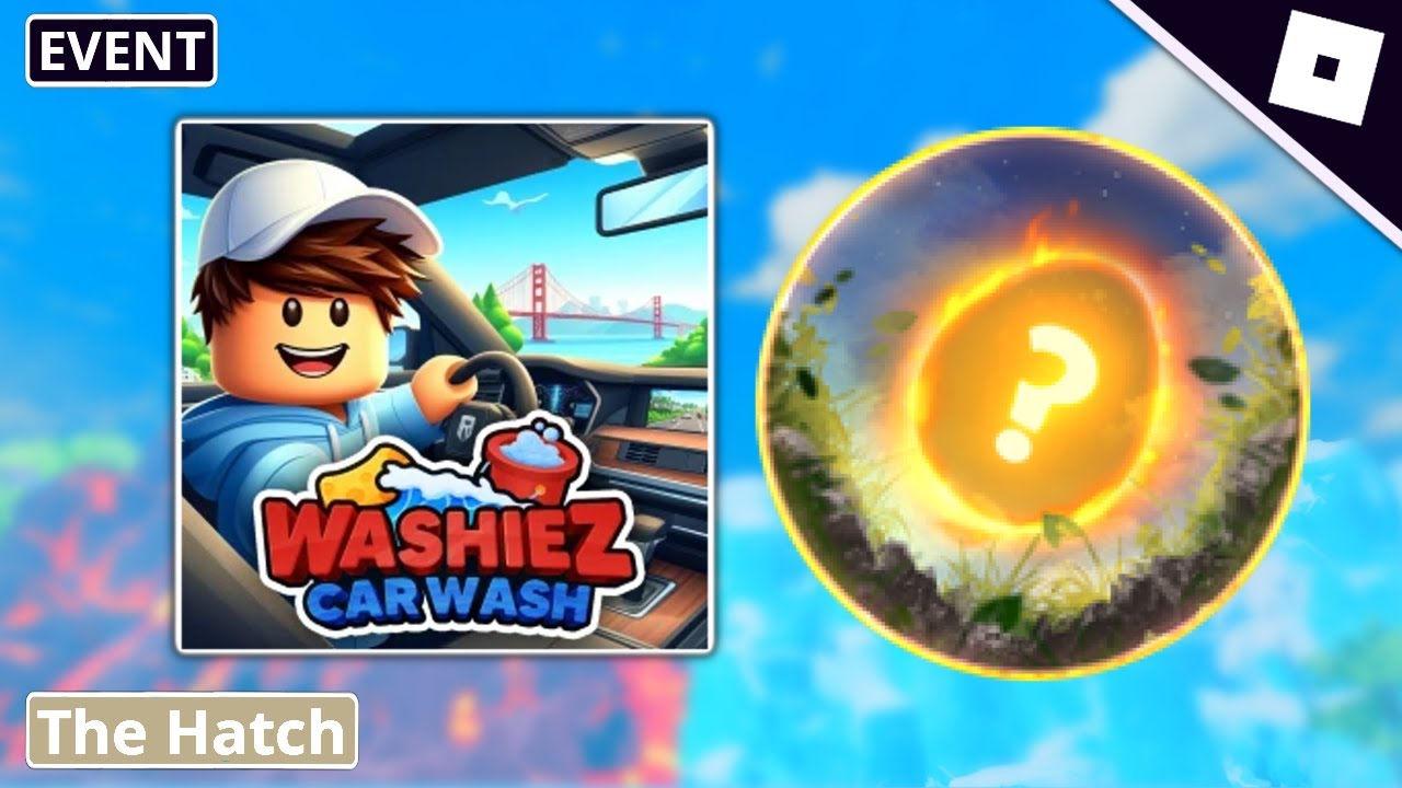 [EVENT] How to get the Air Egg in Washiez Car Wash! | Roblox The Hatch ...