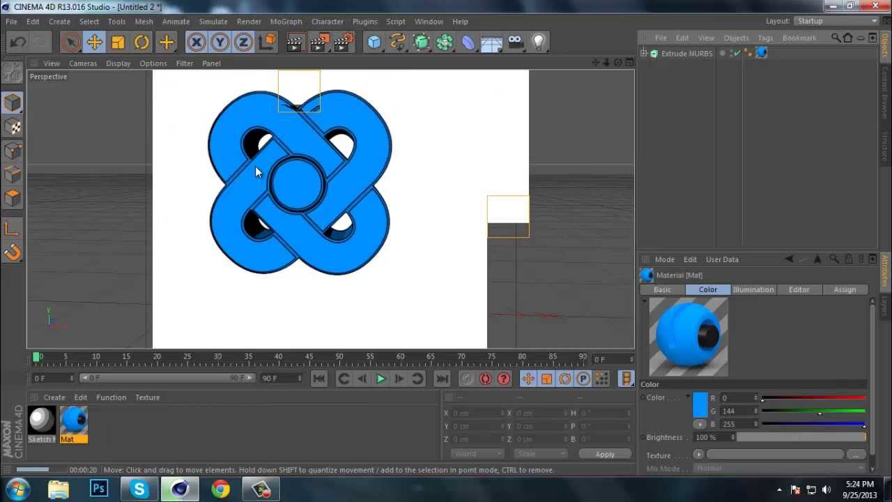 Cartoon Effect In Cinema 4D Tutorial:Vult - YouTube