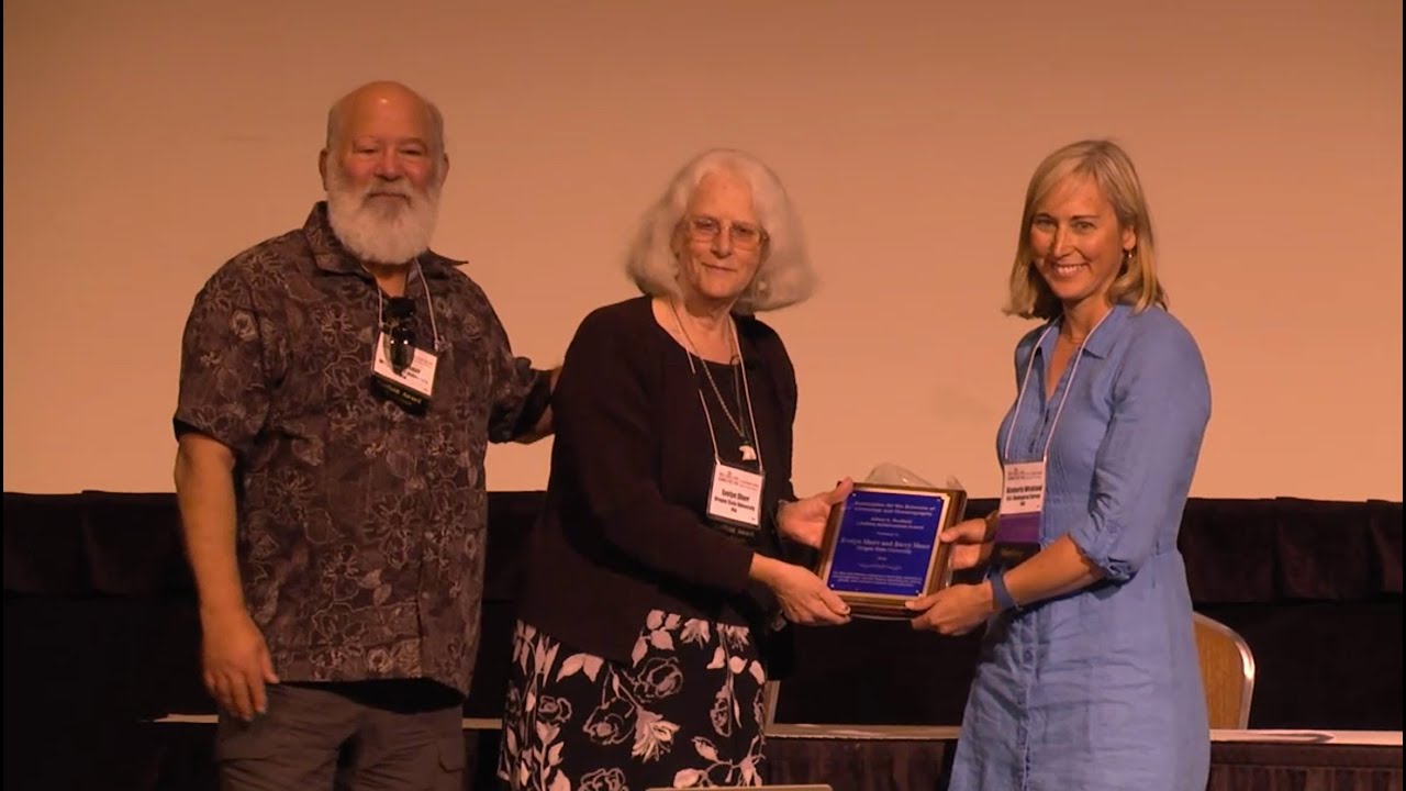 2016 Alfred C. Redfield Lifetime Achievement Award to Evelyn and Barry ...