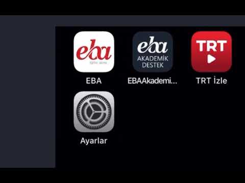 EBA Canlı Derse CEP Telefonu ve TABLET ile Nasıl Girilir Uygulamalı Anlatım