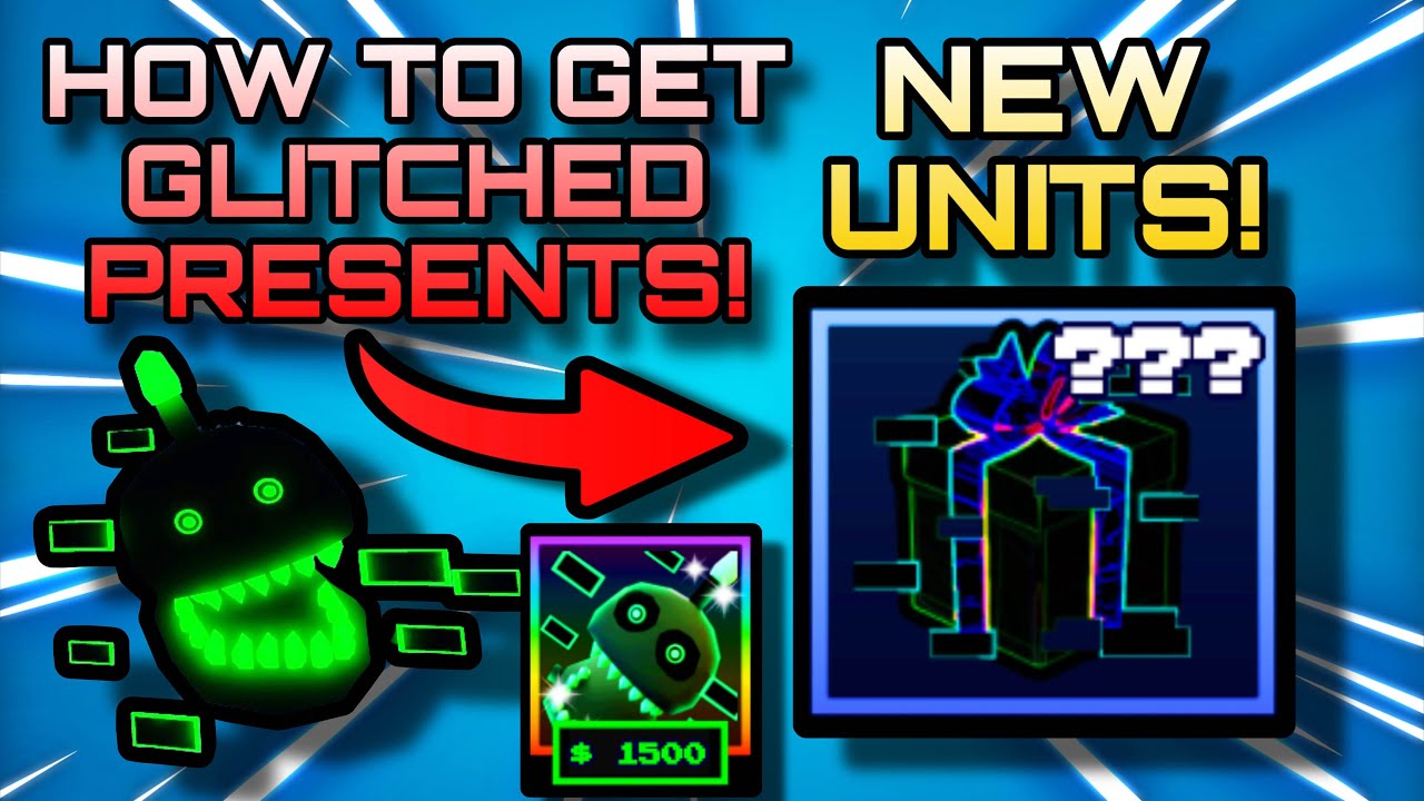 HOW TO GET GLITCHED PRESENTS AND UNITS IN FNAF TD - Roblox - YouTube