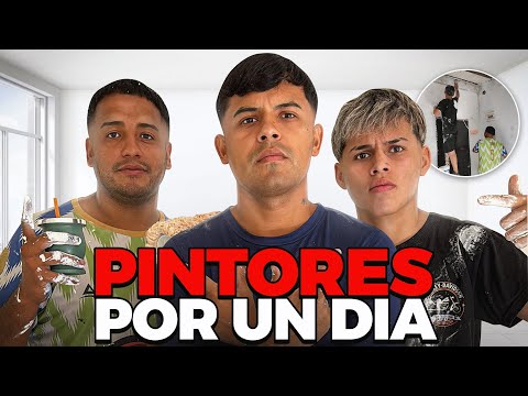 TRABAJANDO DE PINTORES 💪🏾