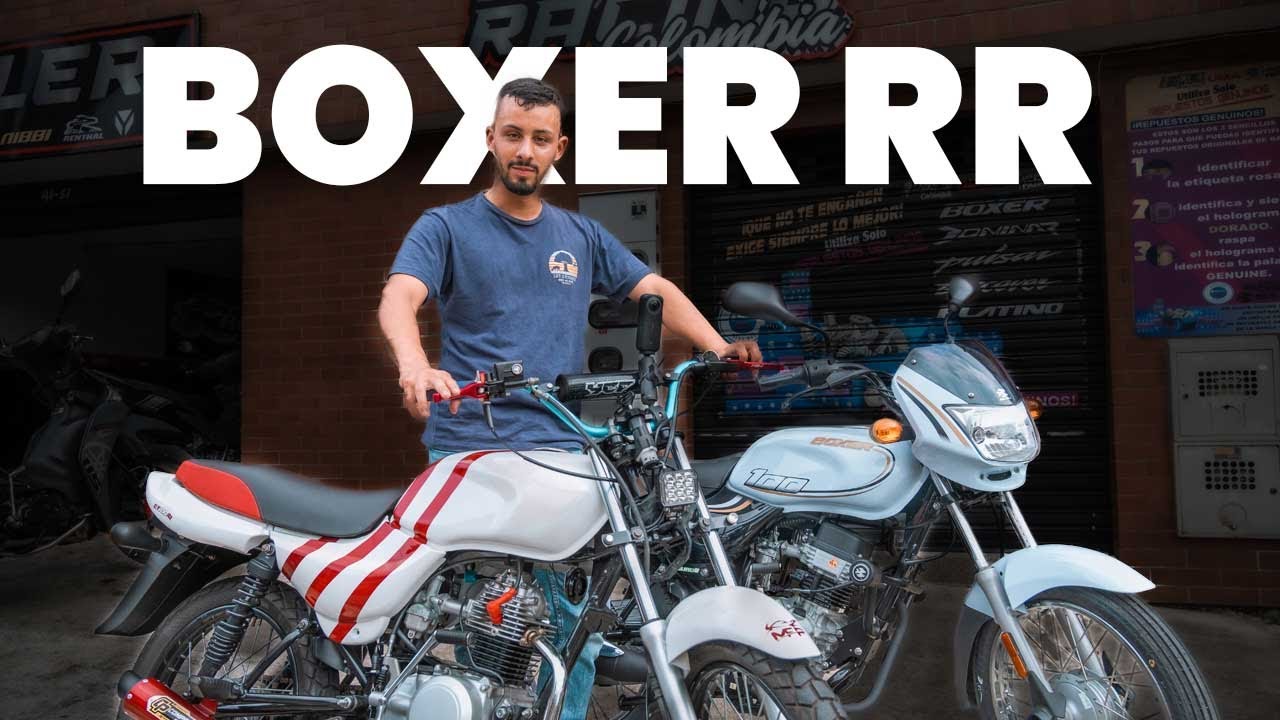 Mi Boxer RR al 125 cc VS Boxer Original - YouTube