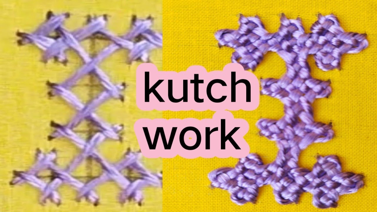 bavaliya work /kutch work/sindhi tuk design by EE stitching ideas - YouTube